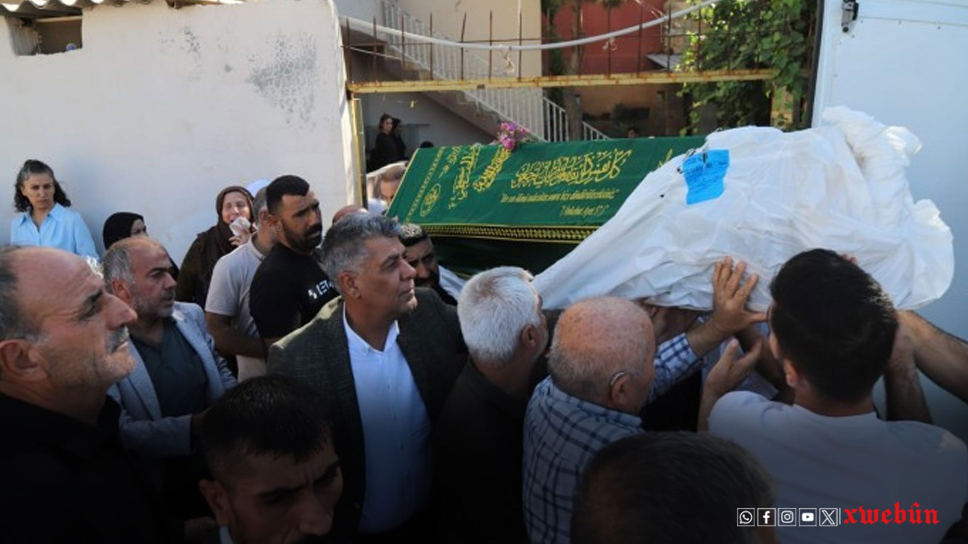 Cenazeyê Kuday anîn Mêrdînê | Xwebûn