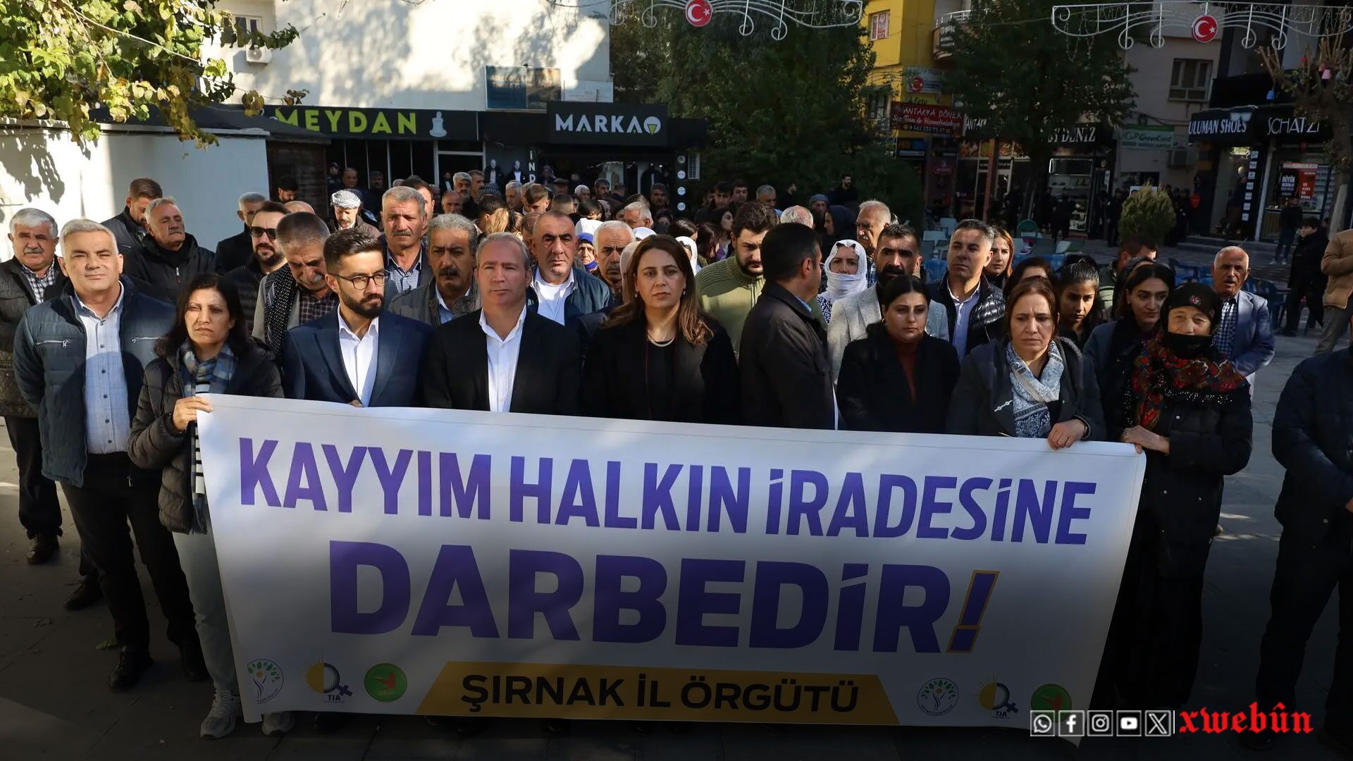 Li Cizîrê meşa şermezarkirina qeyûman | Xwebûn